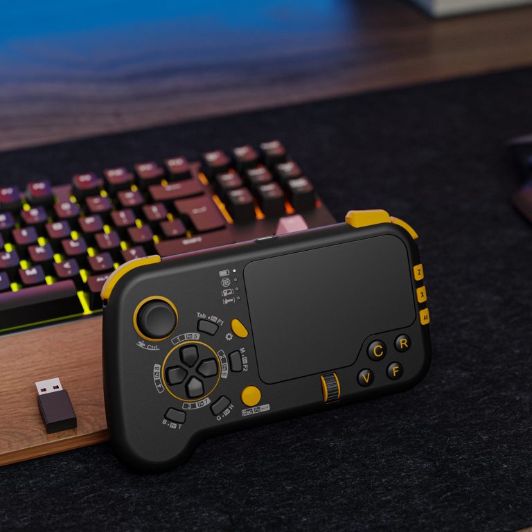 IFYOO GTP01 Wireless Gaming Touchpad Controller – Black & Yellow ...