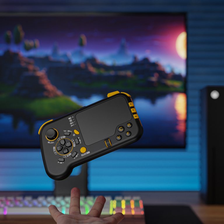 IFYOO GTP01 Wireless Gaming Touchpad Controller – Black & Yellow ...